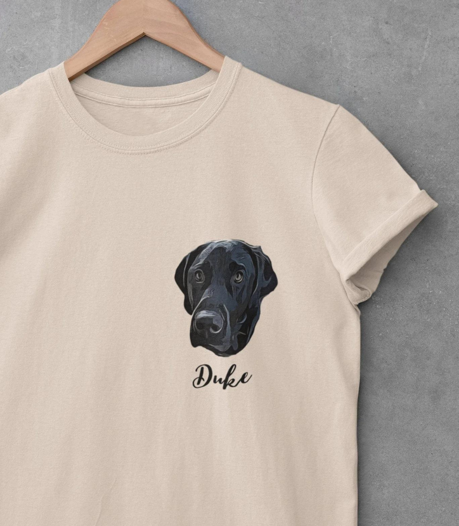 Custom Pet T-shirt, Unisex – Pet Creativo